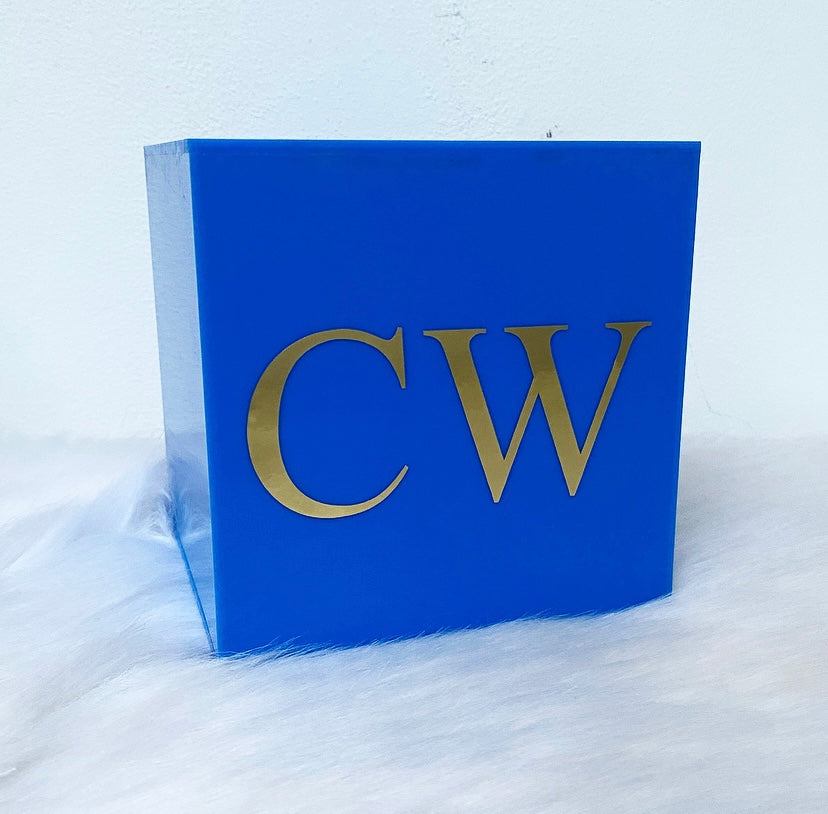 Personalised Initial Money Box (Vinyl)